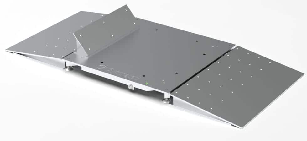 AERO|WS platform scales for medium aircraft and helicopters | SYSTRATEC